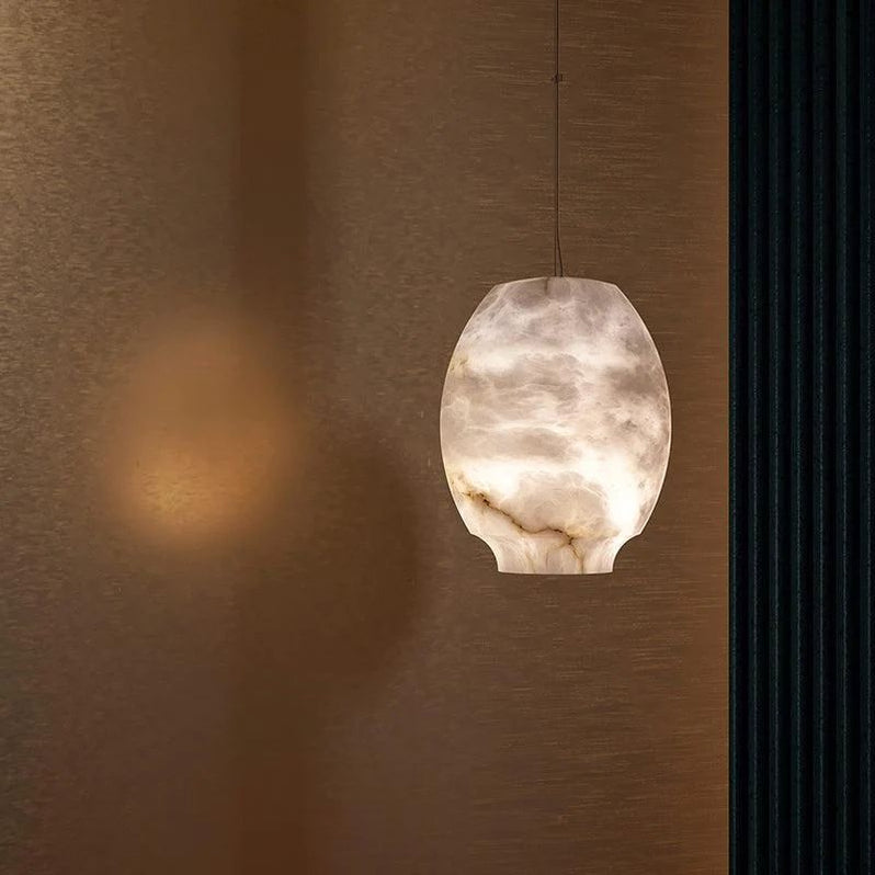 Luxia Alabaster Pendant Light — Waldolfhome