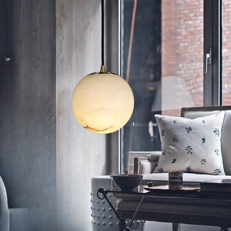 Pulsu Alabaster Pendant Light — Waldolfhome